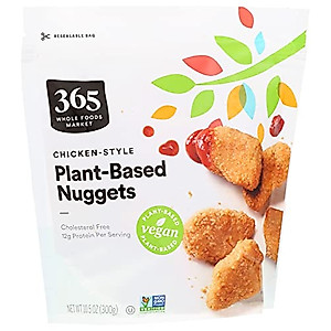 365 By Whole Foods Market, Plant-Based Chicken Style Nuggets, 10.5 Ounce
