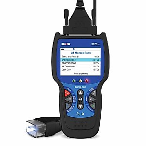 INNOVA 3170RS OBD1 & OBD2 Scanner, ABS Bleeder Scan Tool, OBD2 Diagnostic, Caliper Service, Brake Pad Life, Read/Erase ABS/SRS Codes, Reset Oil Light, Live Data, Free Updates