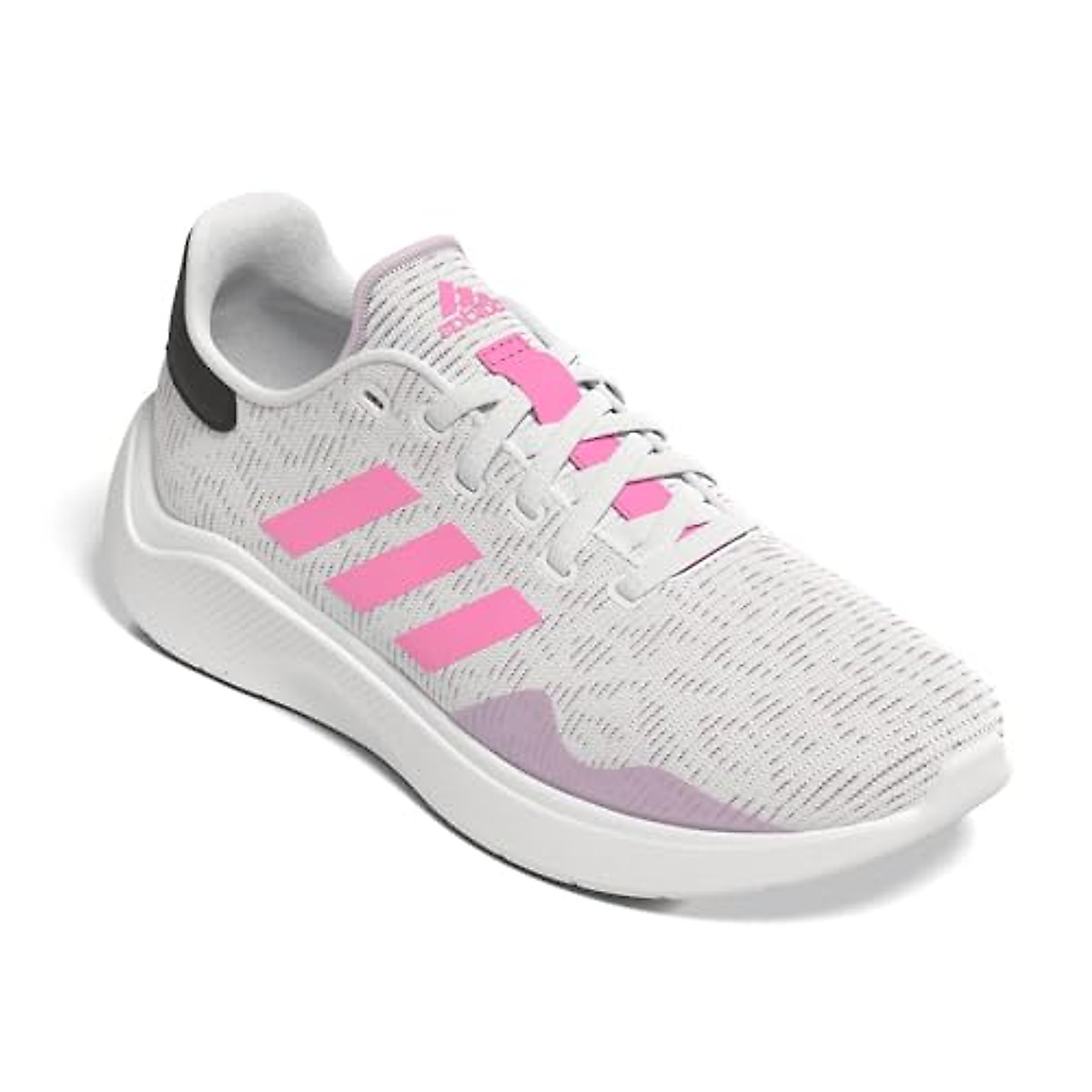 adidas Women's Puremotion 2.0 Sneaker, White/Beam Pink/Almost Pink, 8.5