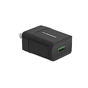 PureGear, 15W Qi-Certified Fast Wireless Charging Pad for Galaxy S21,S20,S10,S9,S8,Note 20,10. iPhone 12, 12Pro, 12 Pro Max, SE, 11, 11Pro, 11 Pro Max, Xs Max, XR, XS, X, 8, AirPods Include AC Adapter