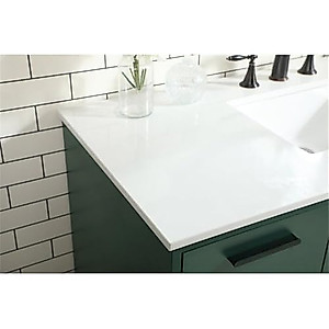 Elegant Kitchen and Bath 48 inch Bathroom Vanity Cabinet - Green