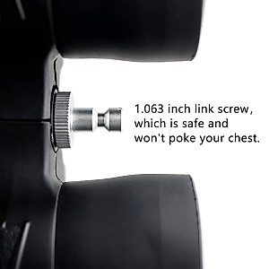 Staoptics Binocular Tripod Adapter Quick Release with 38mm Mounting Base 1/4-20 Inch Thread Removable Accessories for 8x42 10x50 12x60 15x56 15x60 15x70 20x60 25x70 Roof and Porro Binoculars.