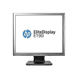 HP E4U30A8#ABA EliteDisplay E190i 18.9'' LED-Backlit LCD Monitor, Silver (Renewed)