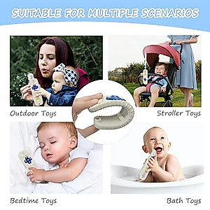 2 Pack Silicone Baby Teething Toys,Pacifiers for Toddlers Infant,Remote Control Shape Baby Teething Toys for Babies 6-12&12-18&18-24 Months,Remote Teether for Baby Chew Toys,Black+White