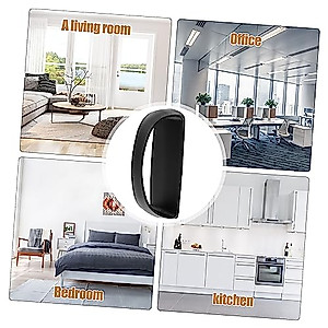 HEALEEP Self-Stick Push Pull Helper Adhesive Cabinet Handles Instant Adhesive Knobs Kitchen