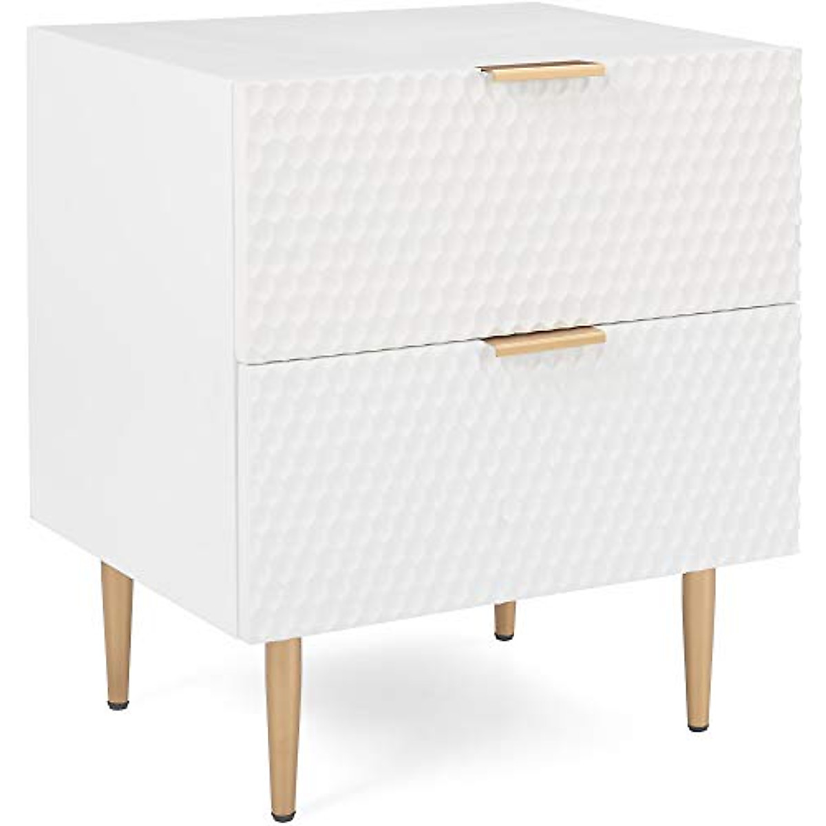 Amazon Brand – Rivet Kingston Modern Dresser 19.69"W, White