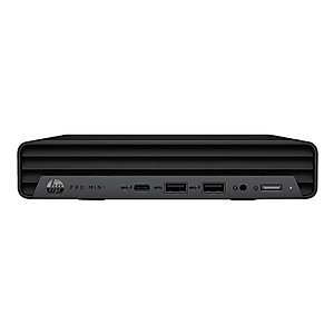 HP Pro Mini Pro Mini 400 G9 Desktop Computer - Intel Core i5 12th Gen i5-12500T Hexa-core (6 Core) 2 GHz - 8 GB RAM DDR4 SDRAM - 256 GB M.2 PCI Express NVMe SSD - Desktop Mini - Intel Q670 Chip - Wind