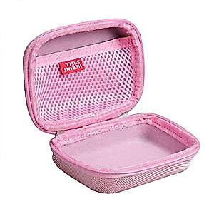 Hermitshell Hard Travel Case for JBL Go 3 / JBL Go 3 Eco Portable Bluetooth Speaker (Pink, Case for JBL GO 3)