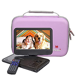 Mchoi Hard Portable Case Fits for COOAU 11.5" / 12.5" Portable DVD Player, Case Only