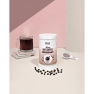 Bella All Natural Skinny Hot Coffee - Good Taste - 500 Grams