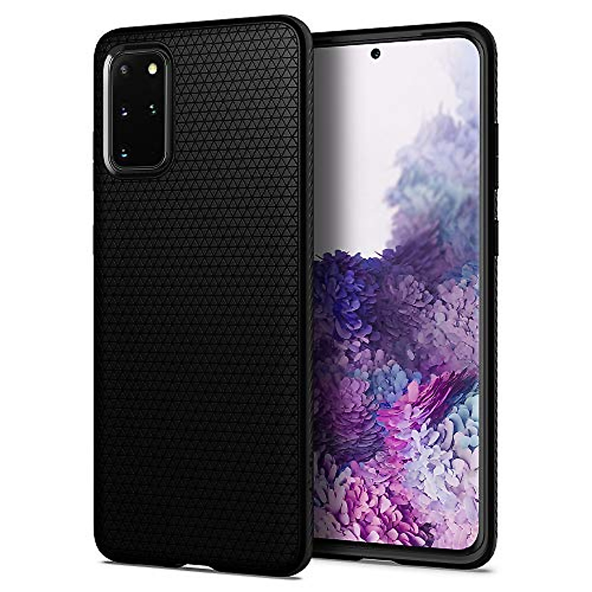 Spigen Liquid Air Armor Designed for Samsung Galaxy S20 Plus Case (2020) - Matte Black