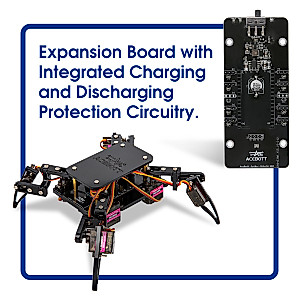 ACEBOTT STEM Robotics Science Kits for Kids, DIY Robotics Stem Toys, ESP8266 Spider Robot Building Kit, STEM Robotics Project Compatible with Arduino for Girls,Boys,Teens,Adults (QD020)