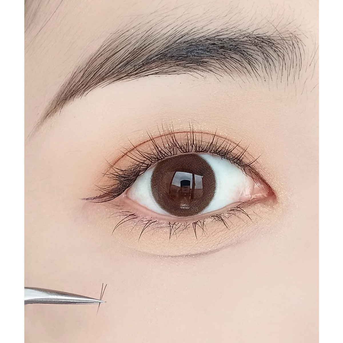 Ninetynine 240pcs V Shape Bottom Lower Lash (6-7mm) Natural Individual False Eyelash Extension Soft Handmade Bottom Lashes Clusters