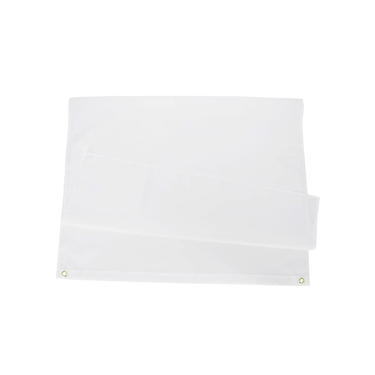 3x5 Foot Solid White Flag - Plain White Flags