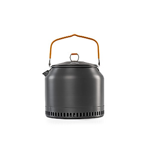 GSI Outdoors Halulite 1.8L Tea Kettle HS I Heat Sink Technology, Ultralight Camp Kettle