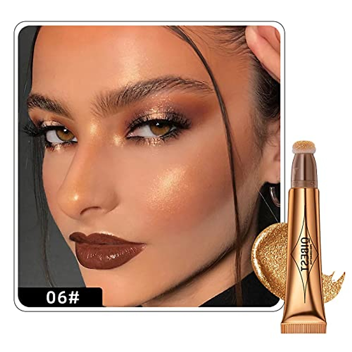 Petansy Contour Beauty Wand, Liquid Face Concealer Contouring and Highlighter with Cushion Applicator, Shading Bronzer Stick Natural Matte Finish, Lightweight Blendable Super Silky Cream Contour Stick