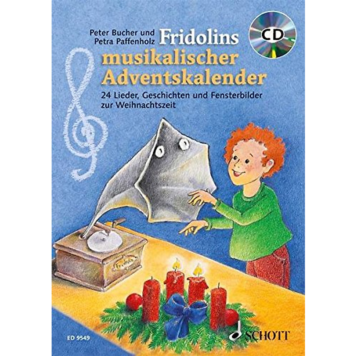 FRIDOLINS MUSIKALISCHER ADVENTSKALENDER +CD