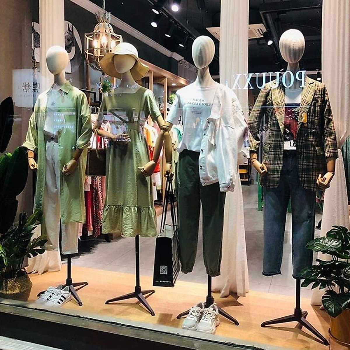 Mannequin Display Stand Tailoring Accessories Seamstress Mannequin Torso Clothing Shop Window Display Mannequin ( Size : Small ) ( )