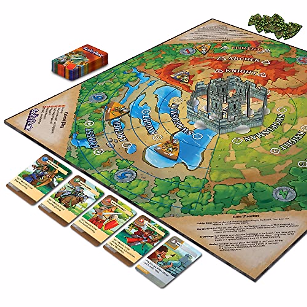 Castle Panic 2nd Edition | Cooperative Board Game for Adults and Family | Ages 8+ | for 1 to 6 Players | Average Playtime 45 Minutes | Made by Fireside Games