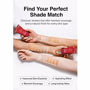 MISSHA M Perfect Cover BB Cream No.23 Natural Beige -Light/Medium with Cool/Neutral Undertone SPF 42 PA +++ 1.69 Fl Oz - Tinted Moisturizer for face with SPF