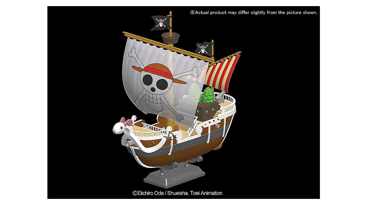 Bandai Hobby Going Merry Model Kit - Easy Snap Assembly for One Piece Fans