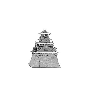 Fascinations Metal Earth Premium Series Osaka Castle 3D Metal Model Kit