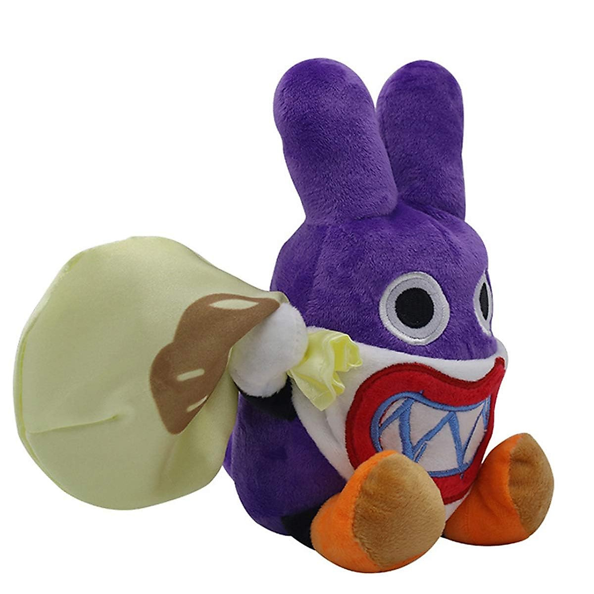 YIYO Mario Bros, U Nabbit Purple Rabbit Plush Toy Stuffed Animal Figure, 8.7 inch