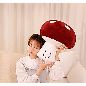Changsun Creative Vivid 3D Mushroom Pillow Gift Plush Throw Pillow 7"(Small Size)