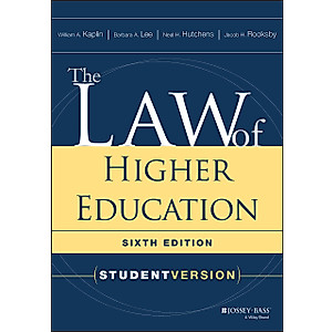 The Law of Higher Education, Student Version