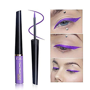 Rechoo Matte Liquid Eyeliner Set, 16 Colors Matte & Metal Waterproof Highly Pigmented Eye Liner Pencil/Superstay Liquid Eyeliner