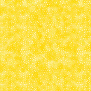 Misty Dots Yellow Cotton Fabric, 1-Yard PRECUTS