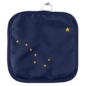 Alaska Flag Pot Holder for Indoor/Outdoor Kitchen and BBQ