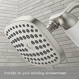KOHLER R24162-NA Aquifer Shower Filter Replacement for The KOHLER Aquifer Filtered Showerhead, Showerhead Filter for Skin and Hair, One Filter Cartridge