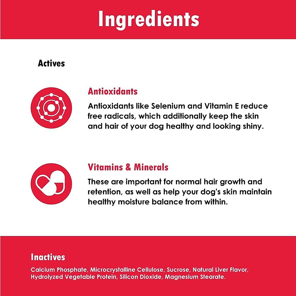 Pet Health Solutions Derm Tabs Extra Strength for Dogs - Natural Oil, Vitamins, Minerals, and Antioxidants - Support Healthy Skin and Reduce Shedding - 360 Chewable Tablets