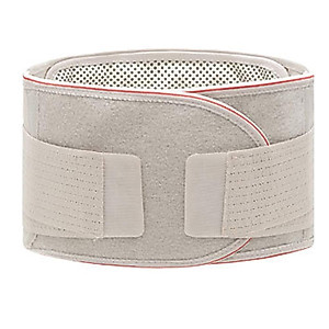 LSRRYD Breathable Lumbar Lower Back Brace and Support Belt Stabilized Back Brace Support for Lower Back Pain, Muscle Spasm, Strains, Arthritis, Injury Recovery (Color : Beige, Size : XL)