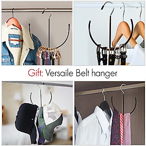 BigBcart Acrylic Shelf Dividers for Closet Organization - Wood Closet Shelf Organizer | Closet Shelf Divider | Closet Dividers for Shelves, Suitable for Wooden or Vertical Shelves (8 Pack)