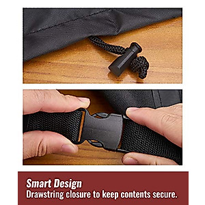 NUPICK 32 inch Generater Cover for Universal Portable Generators 5000-10,000 Watt, Heavy Duty Waterproof and Windproof Generater Cover, 32 x 24 x 24 inch