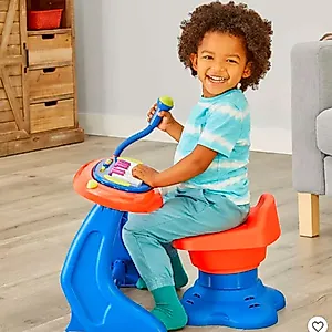 Little Tikes Sing-a-Long Piano Musical Station Keyboard with Working Microphone for Kids Ages 3-5 Years Old