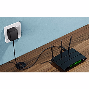 SoulBay 12V 1A AC Adapter Charger Replacement w/8 tips, Regulated Power Supply Cord for LED Strip Light, CCTV Camera, BT Speaker, GPS, Webcam, Router, DC12V Transformer with ETL Certificate