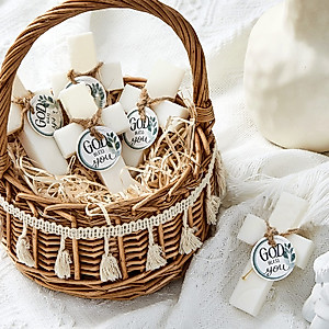 Otuuz 24 Pcs Cross Soap Baptism Favors Baby Baptism Favor Scented Soap Favors Baby Shower Favors Christening Favors Communion Favor for Guests Party Wedding Birthday Gift Bridal