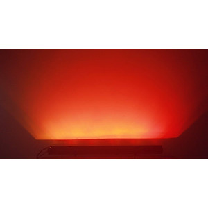 DragonX RGBA Wall Wash Light Bar Plus | 65W LED Wide Beam Horizon Uplights, Professional DJ Stage Strip Strobe Flood Lighting Package DMX for Church, Wedding, Disco, Indoor Party, Club, Band