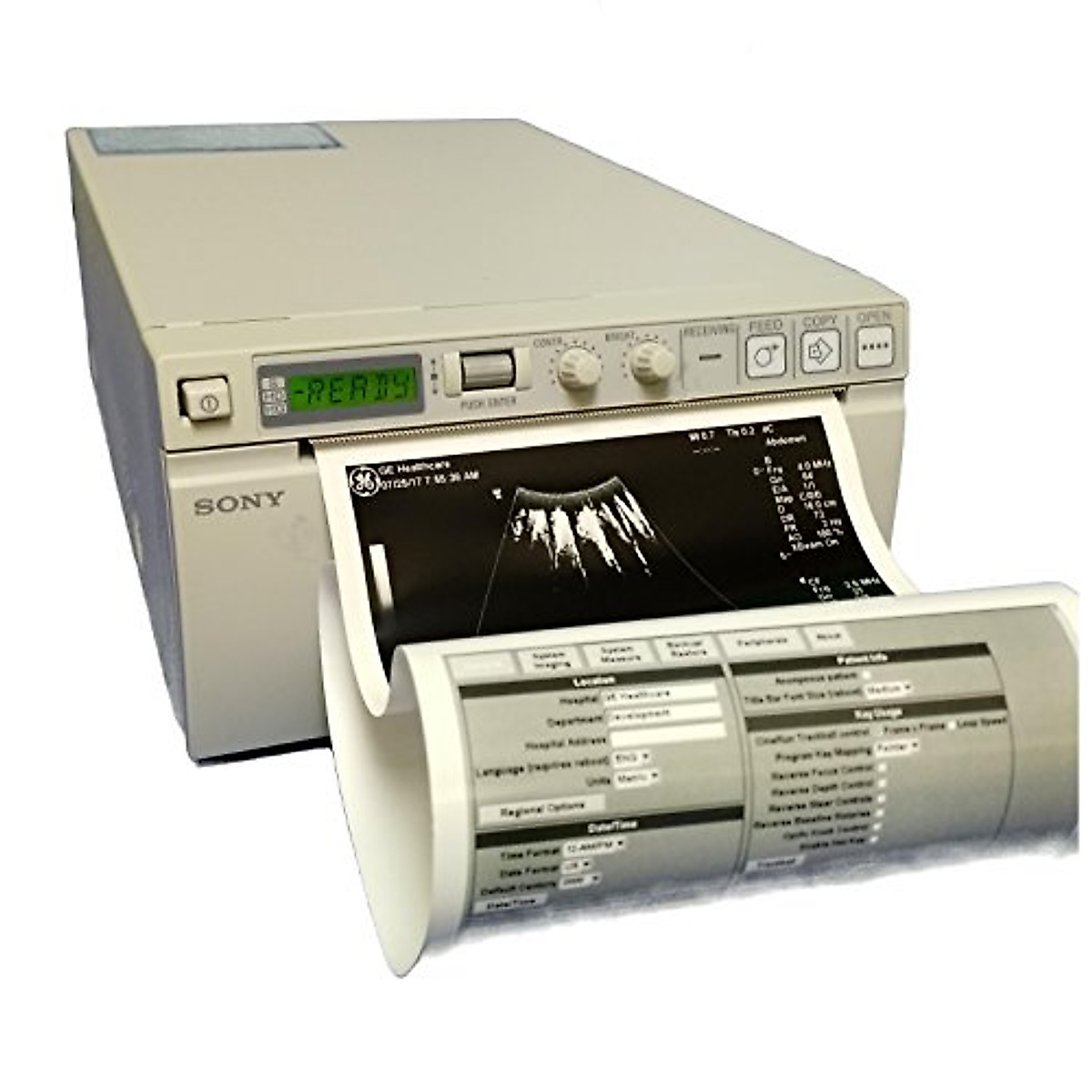 Sony UPD-897MD Photo Thermal Printer Medical Digital A6 Black & White