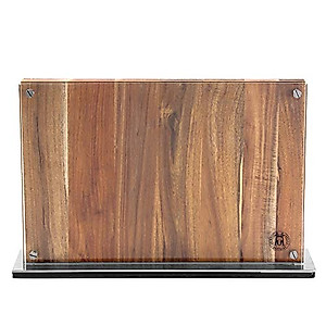 Schmidt Bros. Acacia Downtown Magnetic Knife Block Schmidt-22-Series, Up to 18-Piece