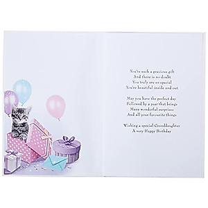 Regal Publishing Birthday Card Granddaughter - 9 x 6 inches -, C80442