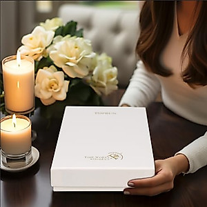 POPRUN Daily Planner 2024 One Page per Day with Vegan Leather Hardcover - Agenda 2024 Hourly Appointment Book with Monthly Tabs, Inner Pocket, 5.5" x 8.5", Pacific Green