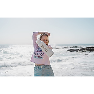 Coldest Sports Water Bottle with Straw Lid Vacuum Insulated Stainless Steel Metal Thermos Bottles Reusable Leak Proof Flask for Sports Gym(40 oz, Saturn's Moon Purple Glitter)