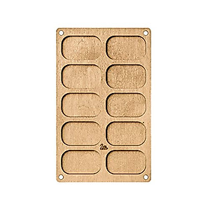 Wooden embroidery diamond painting accessories storage box Beads organizer with wooden lid Tray Divider Jewelry Box Needlework bead holder (#3)