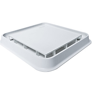 S97006651 for Broan Nutone Bathroom Fan Grille Cover White 10 x 10 inches