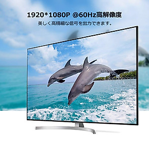 ConnBull 4-in-1 HDMI Adapter, Synchronous HDMI to VGA DVI HDMI Display Converter with Audio, 1080p Video for Laptop, Monitor, Projector (Black)