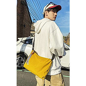 Hobo Bag Women Chic Tote Bag Stylish Students Casual Nylon Soft Shoulder Bag